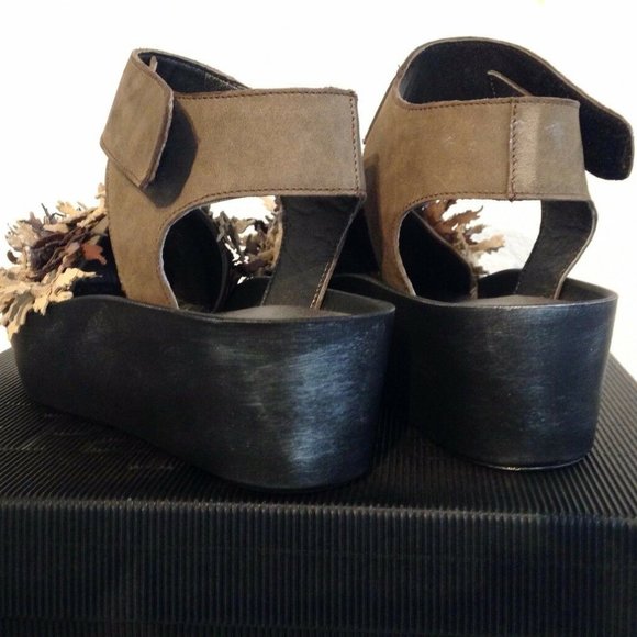 Papucei | Shoes | Papucei Kai Leather Wedge Sandals Size | Poshmark